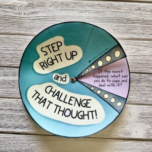 CBT Activity for Kids and Teens: Free Spinner and Problem-Solving ...