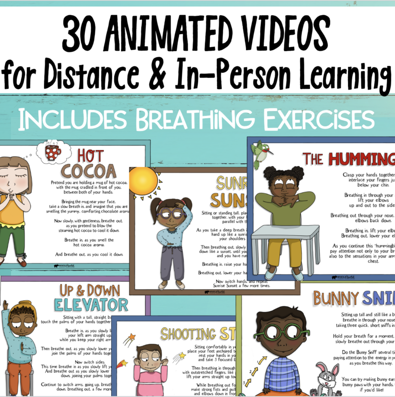 30 ANIMATED BRAIN BREAK VIDEOS: Mindfulness Movement and Breathing ...