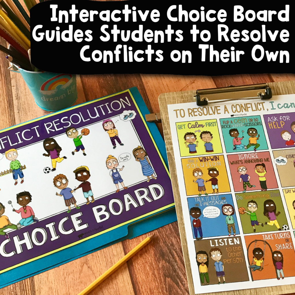 Teach Conflict Resolution for Kids with this Interactive Lap Book ...