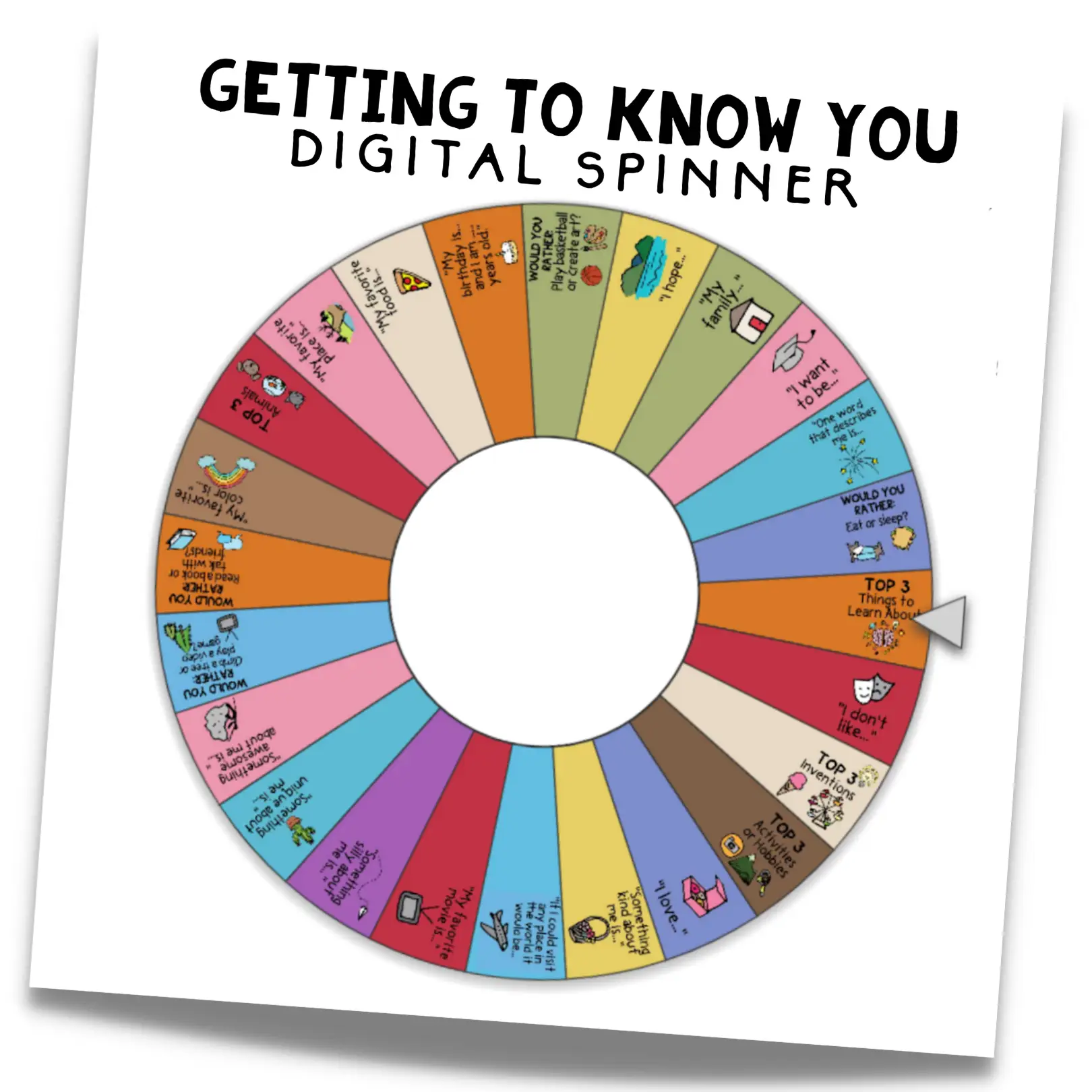 Getting to Know You Icebreaker: Fun Back to School Activity ...