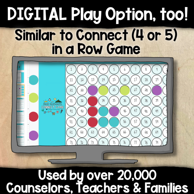 SELF-ESTEEM: Social Emotional Learning Game | SEL Individual & Group ...