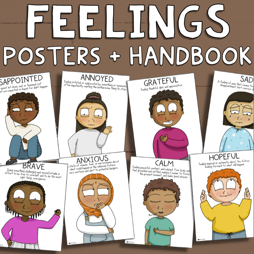 Free Feelings Posters | Social Emotional Learning Activity Freebie ...