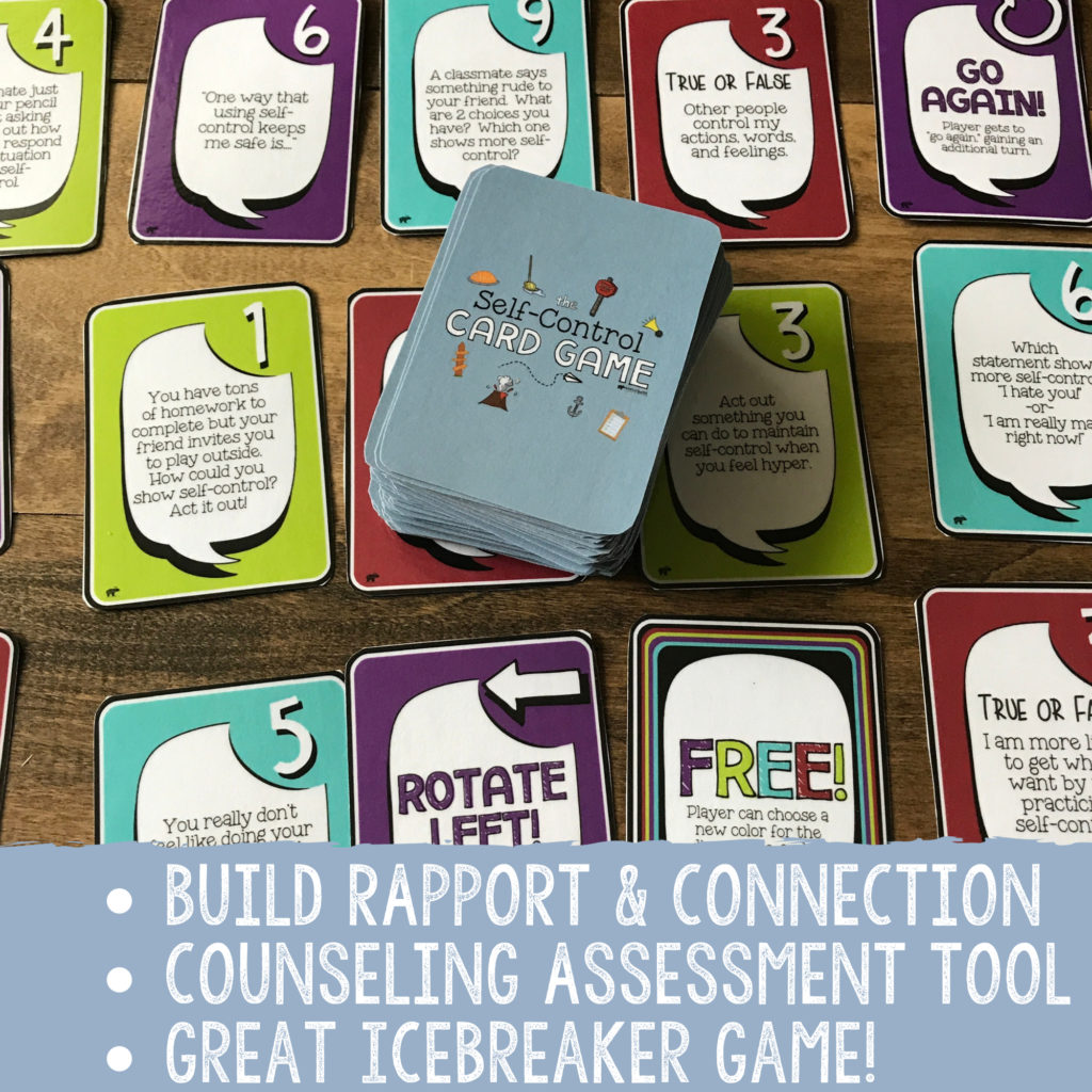 SELF-CONTROL: Print + Digital SEL Game | Social Emotional Distance ...
