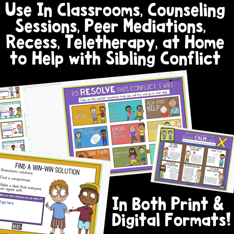Teach Conflict Resolution for Kids with this Interactive Lap Book ...