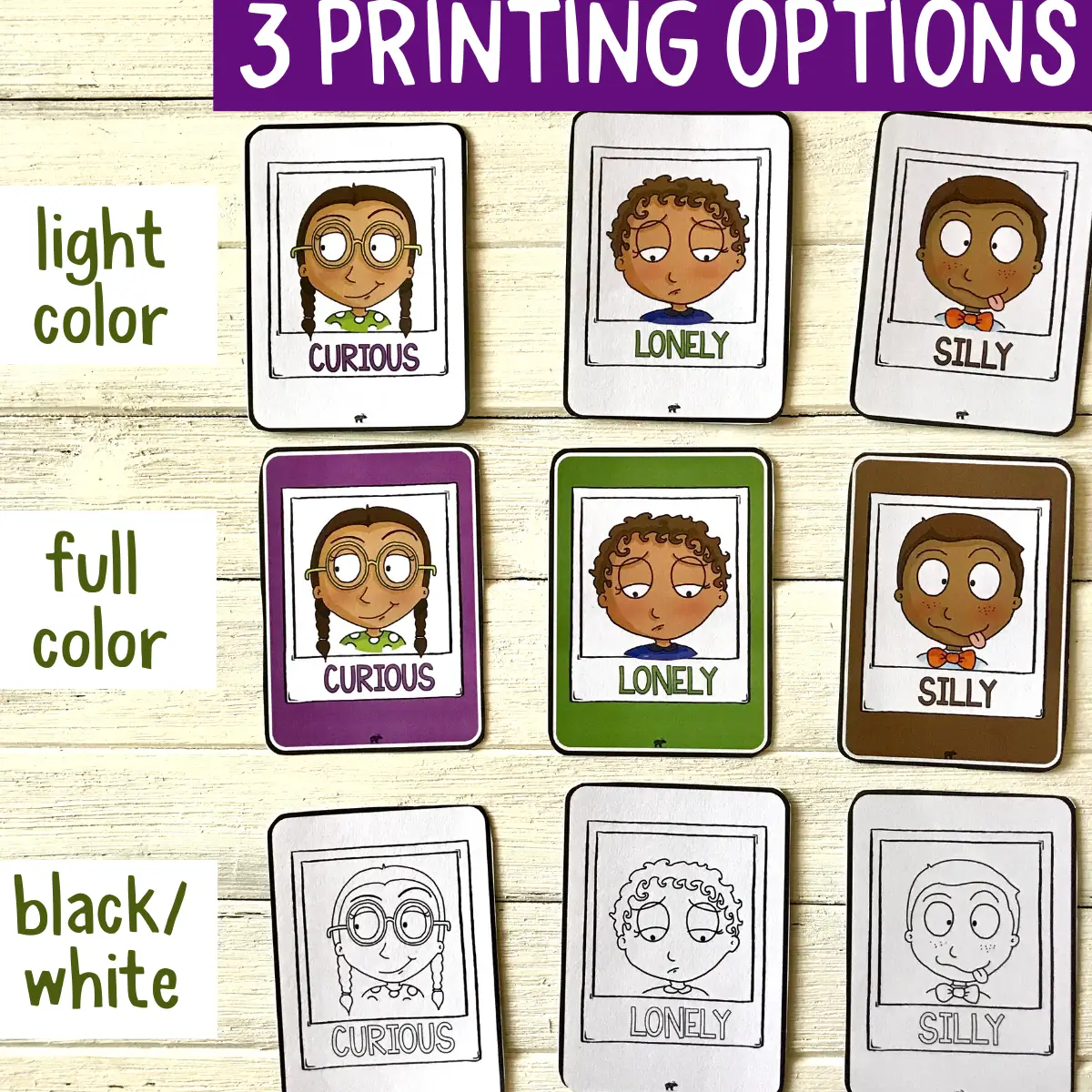 Feelings Card Game Lesson for Kids: Learn to Identify Emotions ...