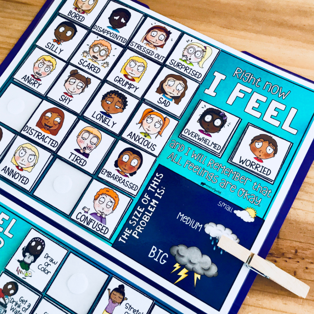 Calm Down Corner: Portable Kit for Self-Regulation and Coping ...