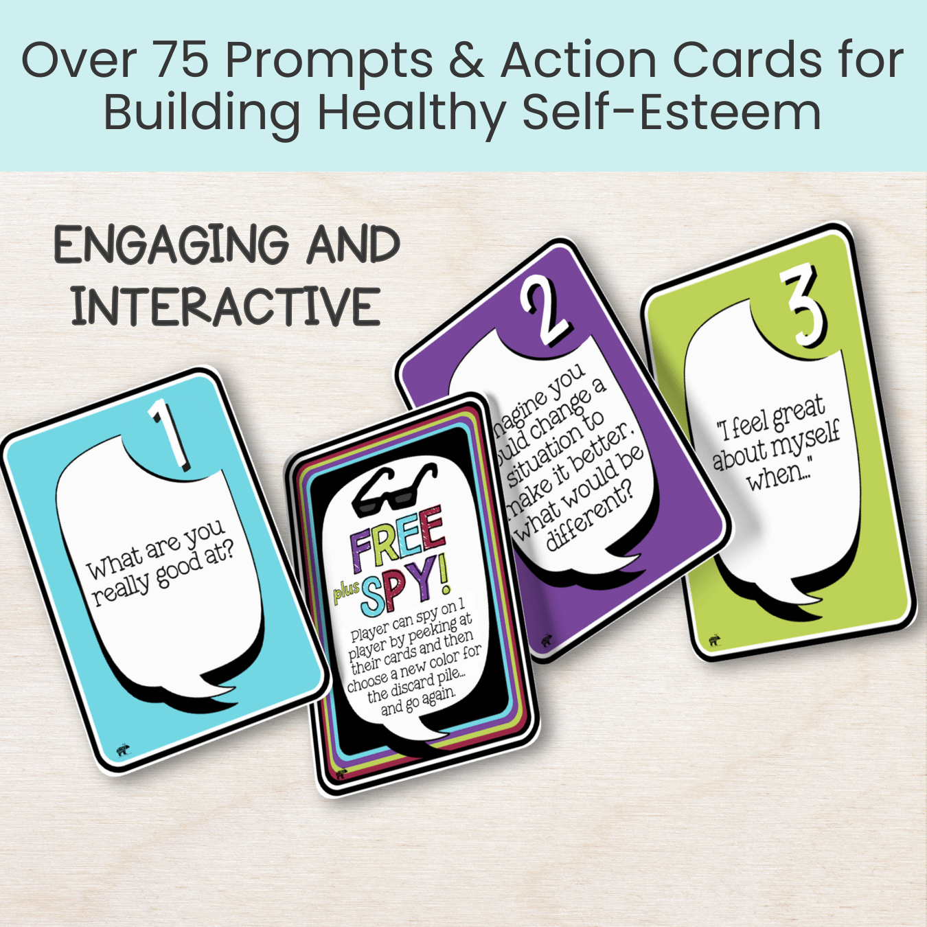 The Self-Esteem Card Game - WholeHearted School Counseling