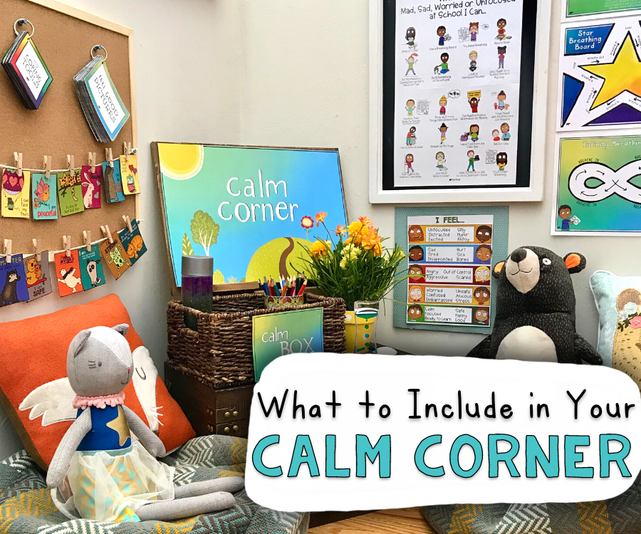 How to Create a Calm Corner That Works - WholeHearted School Counseling