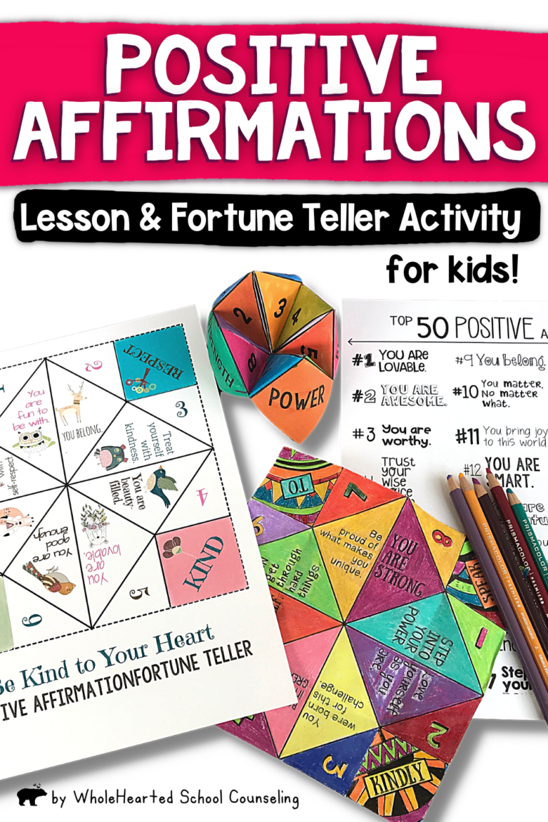 50 Positive Affirmations for Kids: Using Positive Self-Talk as a Coping ...