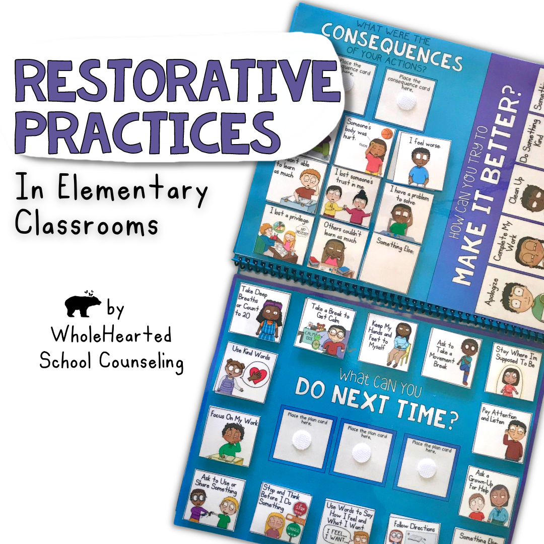 Restorative Practices in Elementary Classrooms: Using Tools Like Think Sheets - WholeHearted ...