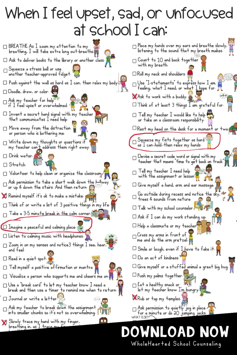 101 Coping Skills for Kids: A Free List of Helpful Self-Regulation ...