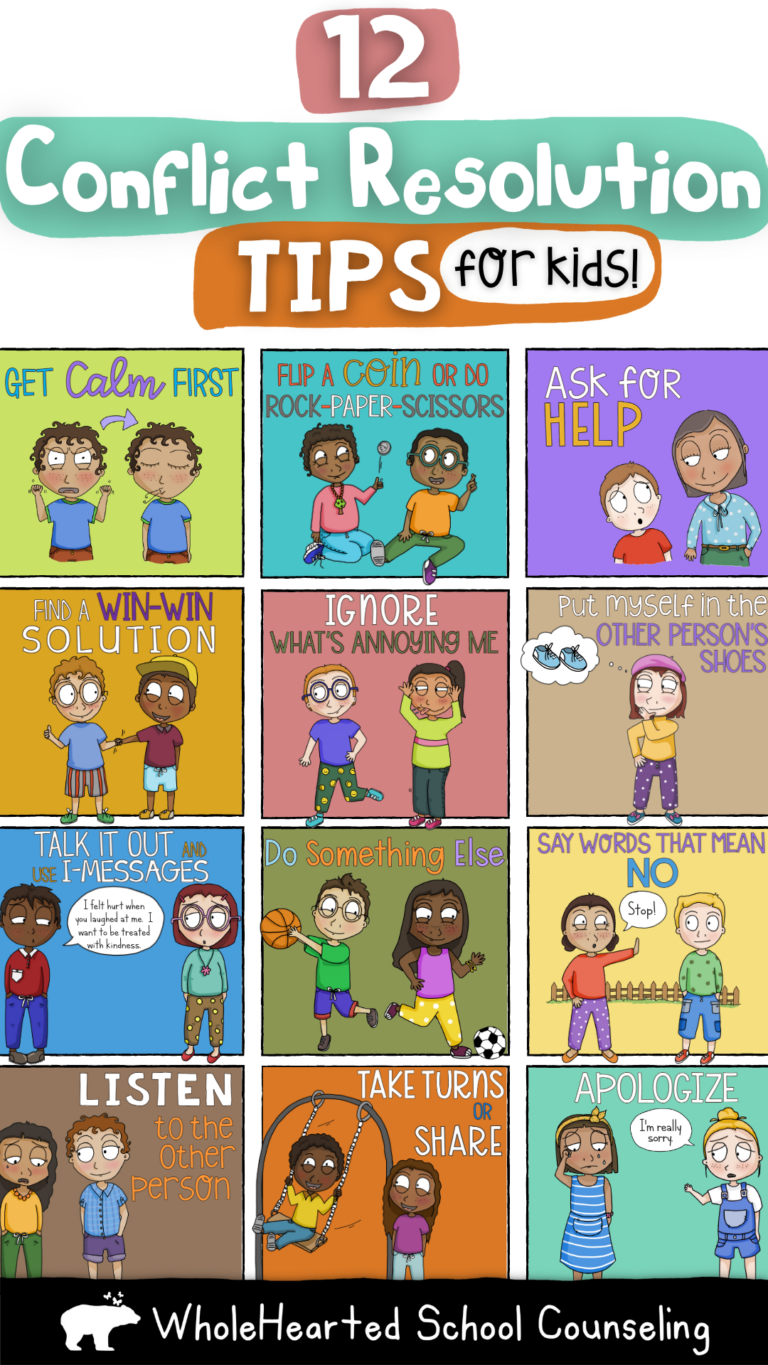 12 Essential Conflict Resolution Skills for Kids: Tools for Peaceful ...