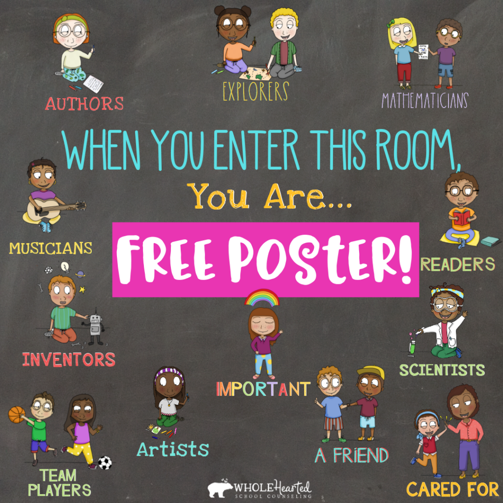 Free Classroom Poster: Inspirational Wall Decor for Students ...