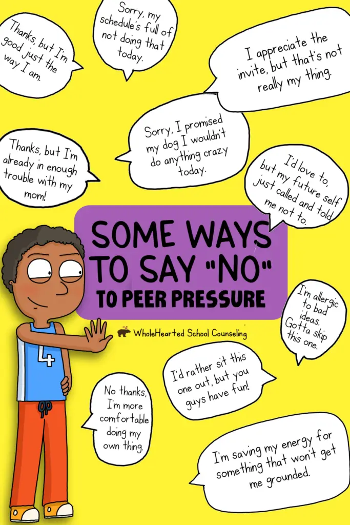 Think For Yourself: How to Handle Peer Pressure - WholeHearted School ...