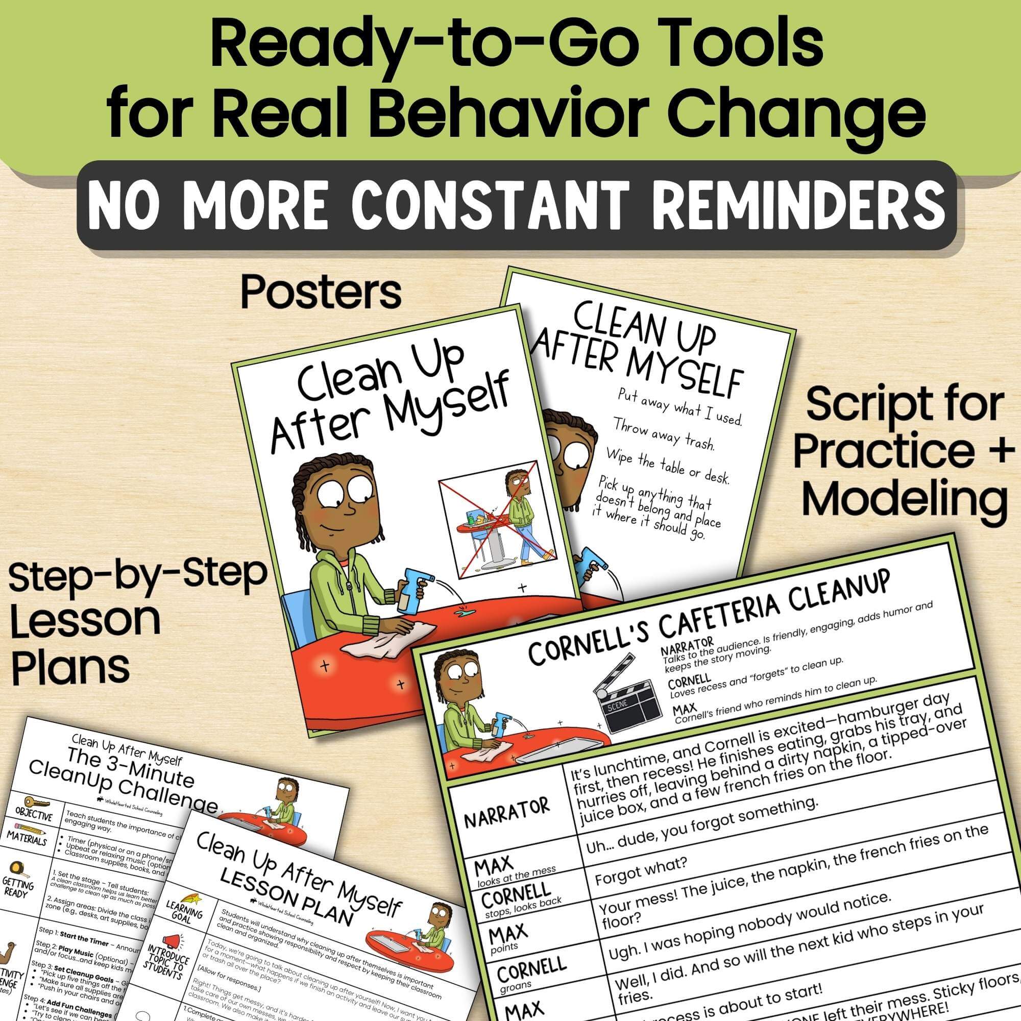 I Can Clean Up After Myself - WholeHearted School Counseling