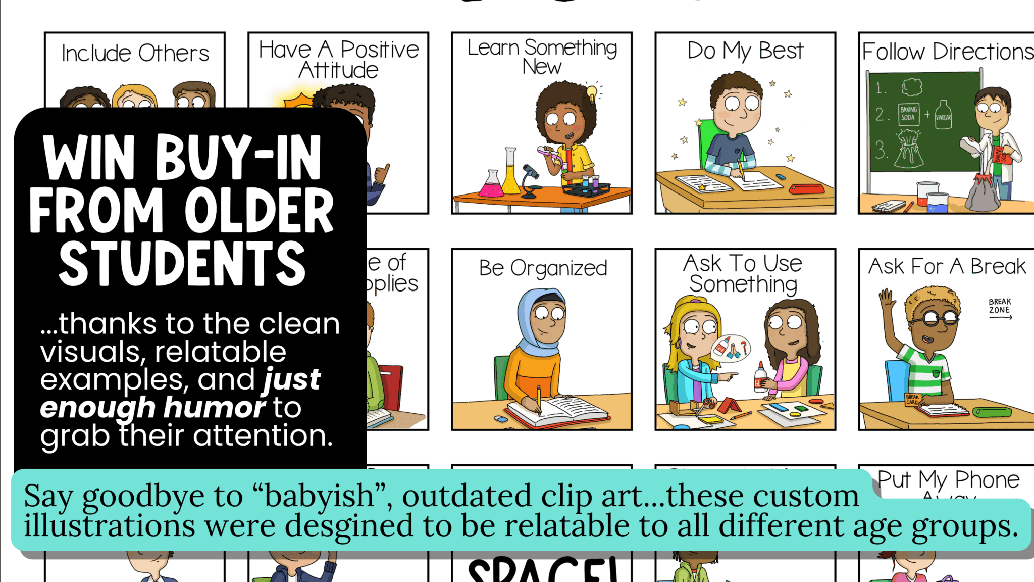 Expected Behavior Bingo Game - WholeHearted School Counseling