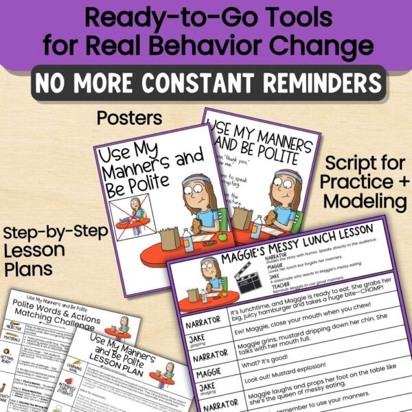 I Can Use Manners and Be Polite - WholeHearted School Counseling