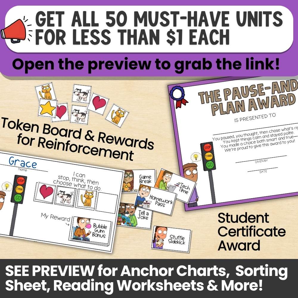 I Can Stop, Think, and Then Choose - WholeHearted School Counseling