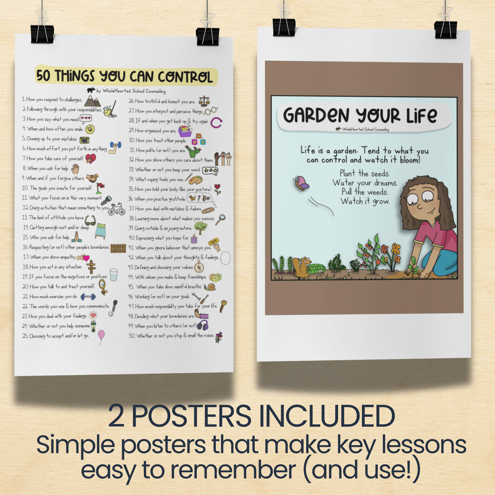 Things You Can Control: Empower Kids Today - WholeHearted School Counseling