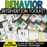Behavior Intervention Survival Toolkit - WholeHearted School Counseling
