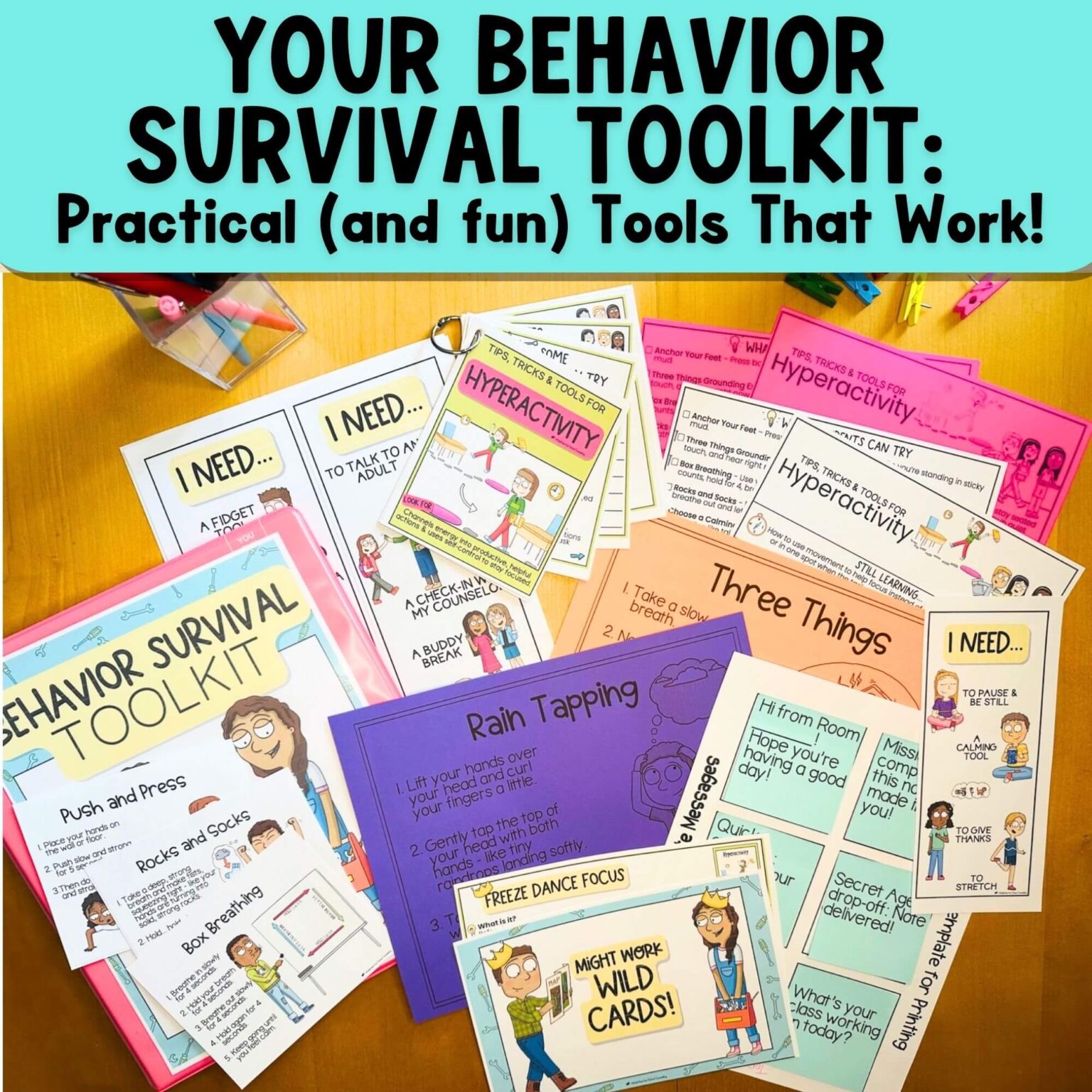Behavior Intervention Survival Toolkit - WholeHearted School Counseling