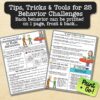 Behavior Intervention Survival Toolkit - WholeHearted School Counseling