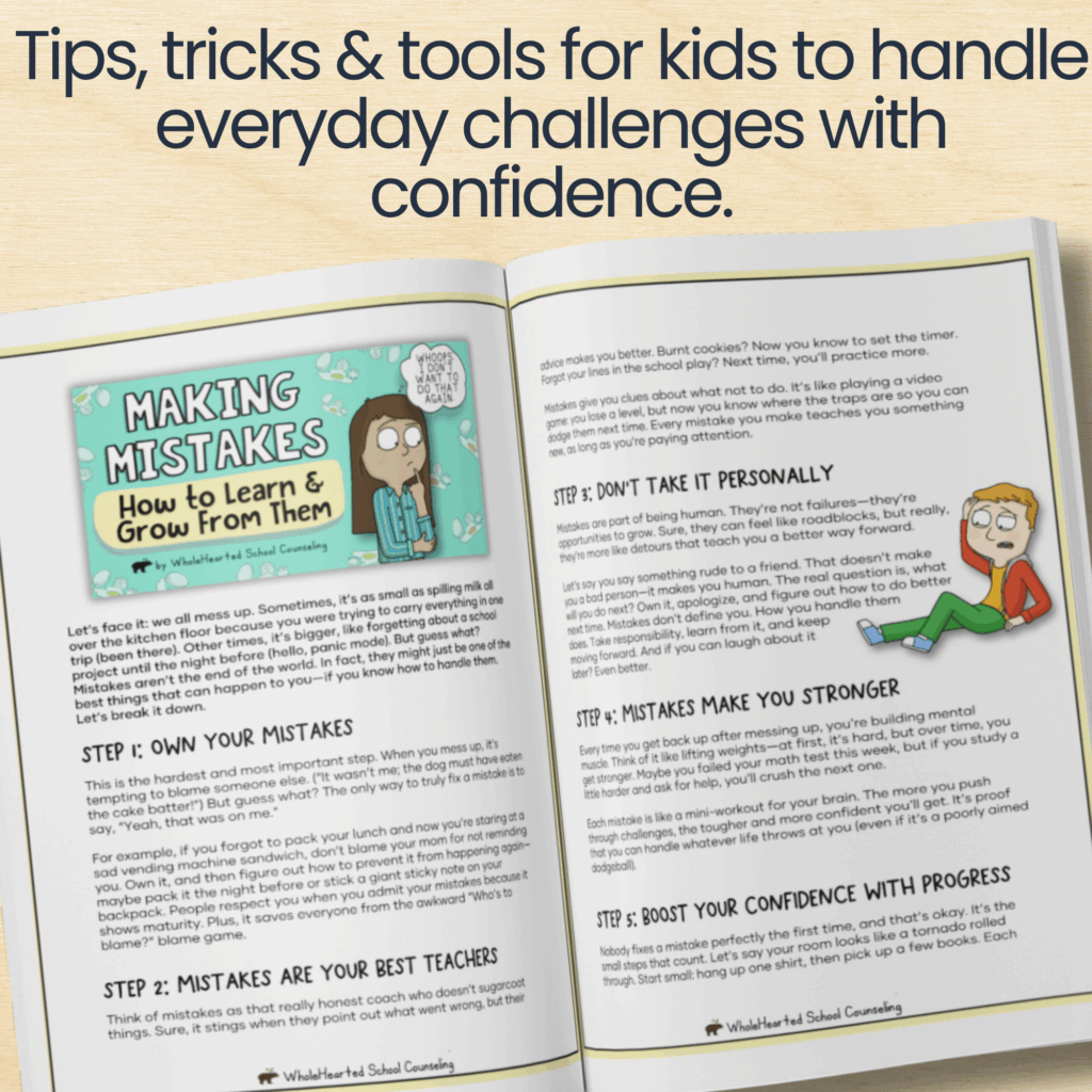 Making Mistakes: How to Learn and Grow From Them - WholeHearted School ...