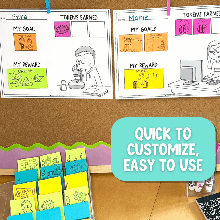Token Boards and Punch Card Kit - WholeHearted School Counseling