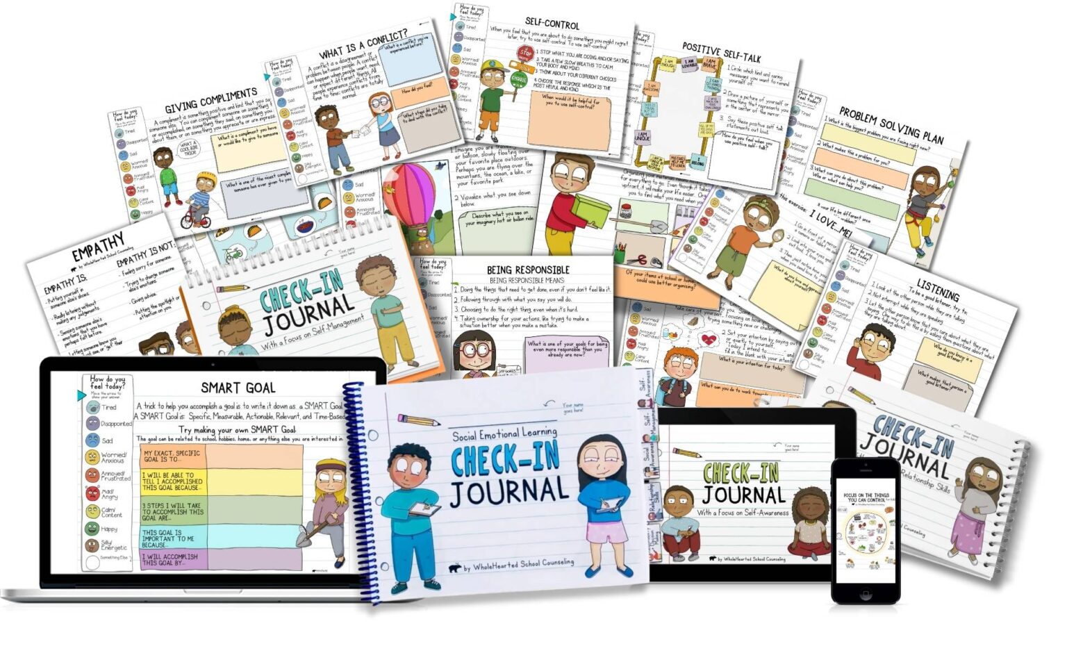 Social Emotional Learning Journal: Teach SEL Skills Year-Round ...