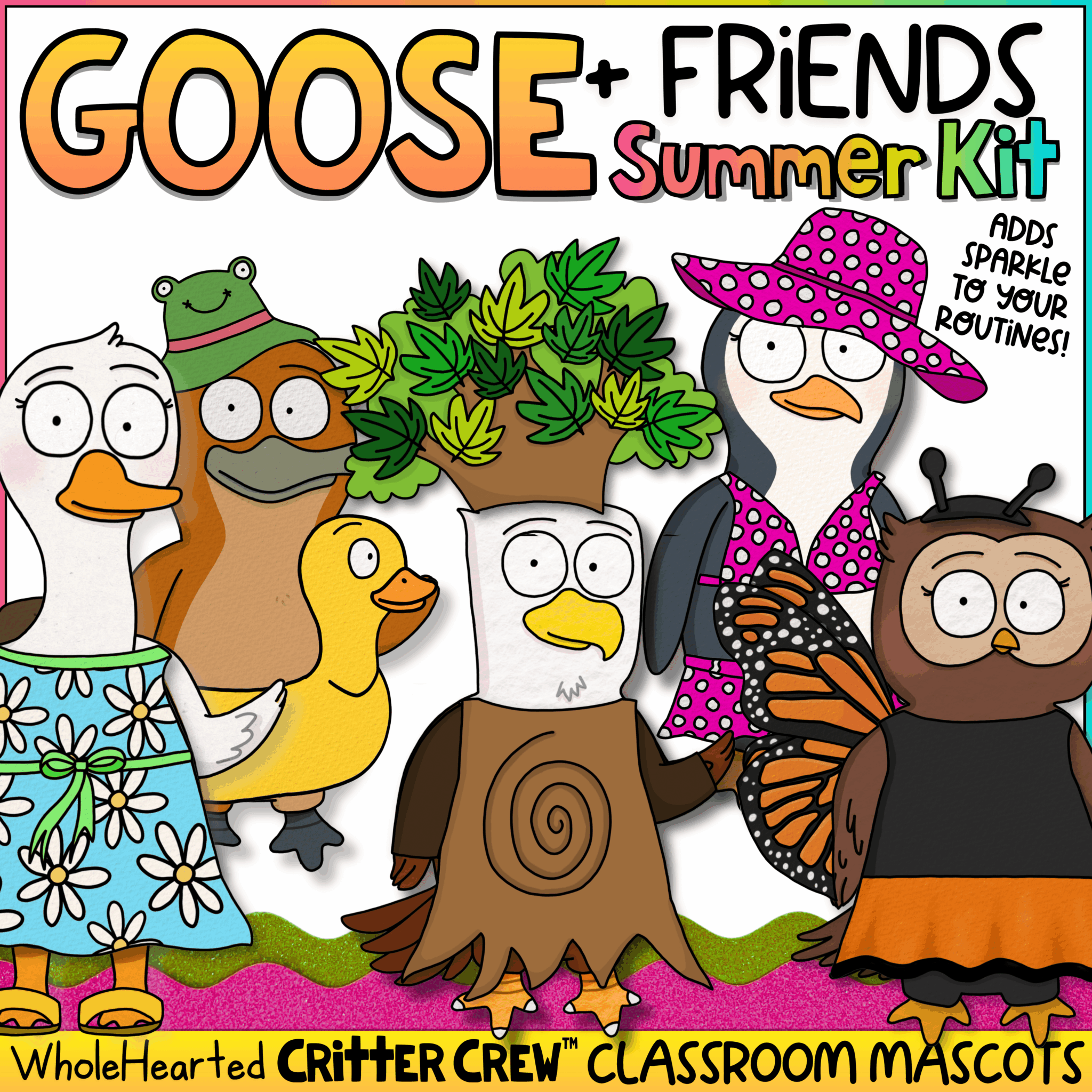 Classroom Goose Mascot