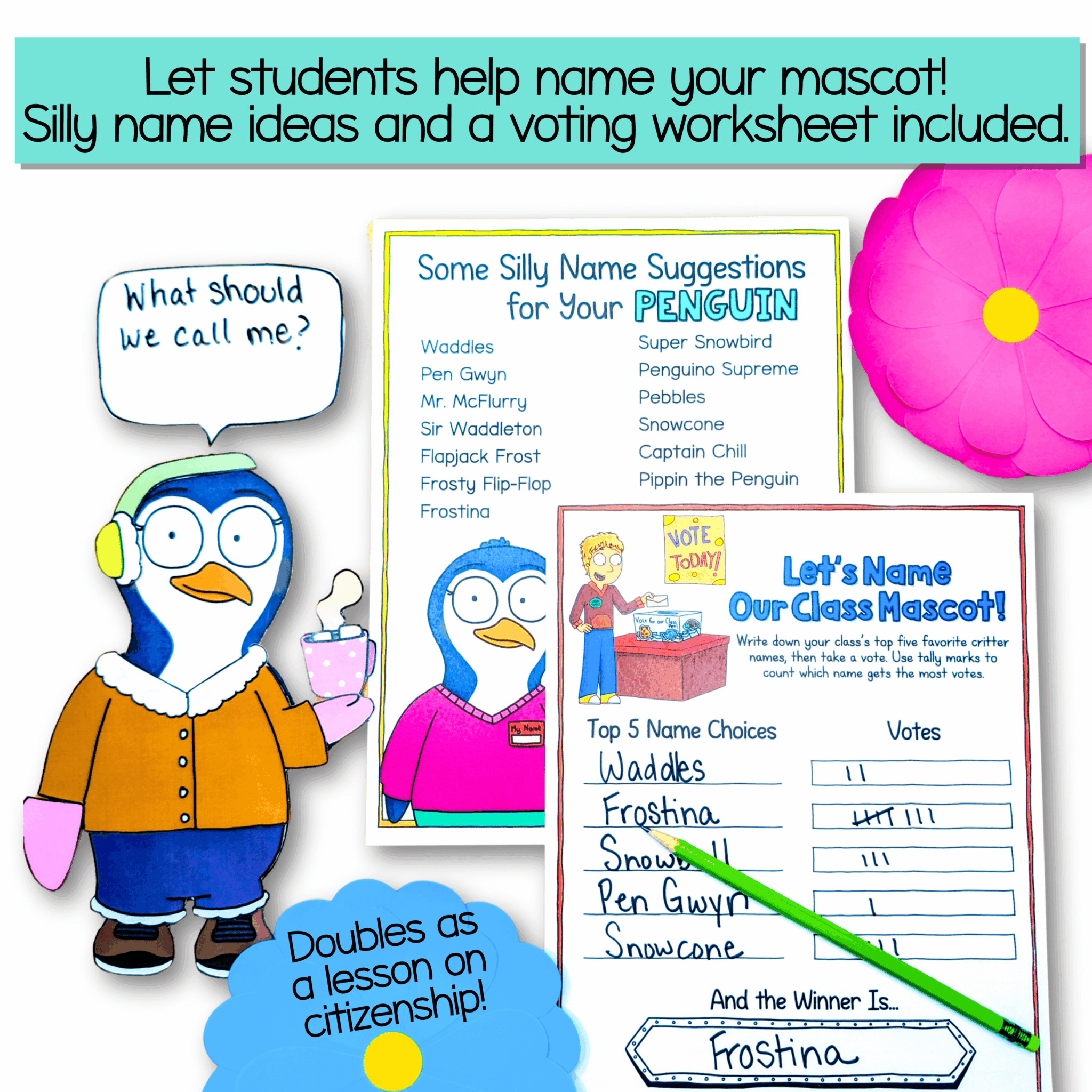Silly Goose Classroom Mascot: Build Classroom Community - WholeHearted ...